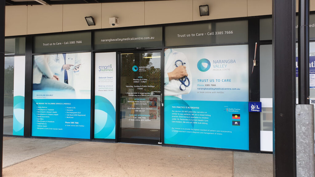 Window Signage - North Lakes Signs