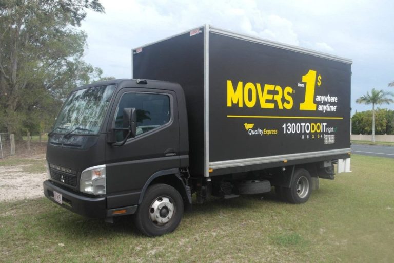 Working with Truck Signage | North Lakes Signs